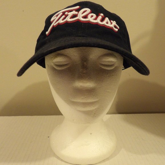 Titleist | Accessories | Titleist Mens Usa Golf Hat Adjustable Red ...